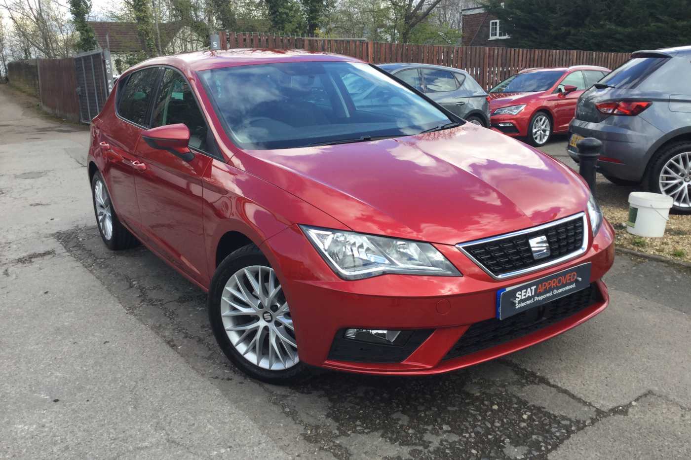 Find A Used Red SEAT Leon 5dr (2016) 1.2 TSI SE Dynamic Tech (110 PS ...